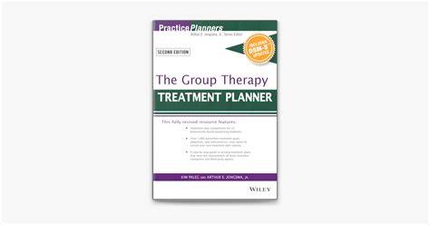 ‎the Group Therapy Treatment Planner With Dsm 5 Updates By David J