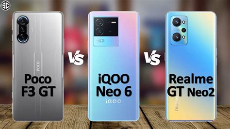 Iqoo Neo Vs Poco F Gt Vs Realme Gt Neo Youtube