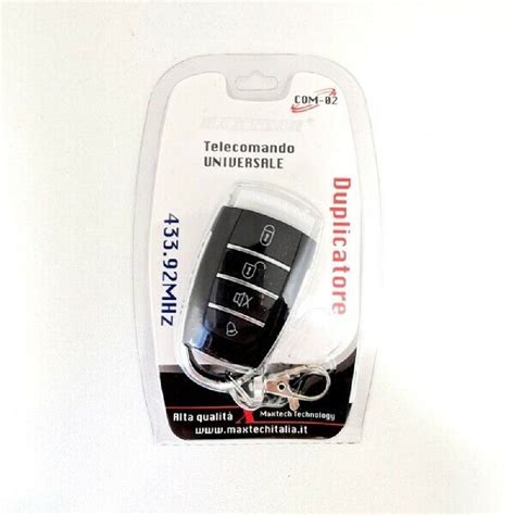 Telecomando Universale 433 92mhz Cancello Duplicatore Maxtech Com 02