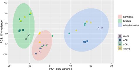 Principal Component Analysis Of Transcriptomes From Transfected Cell