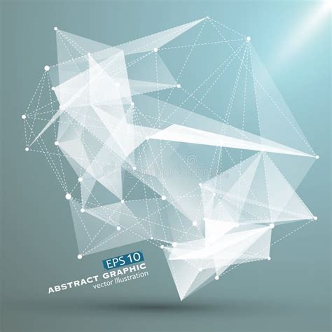 Surface Composition Of Abstract Graphics Infographics Vector Illustration Stock Illustration