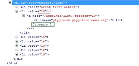 Java Getting List Item Caption Using Selenium Stack Overflow
