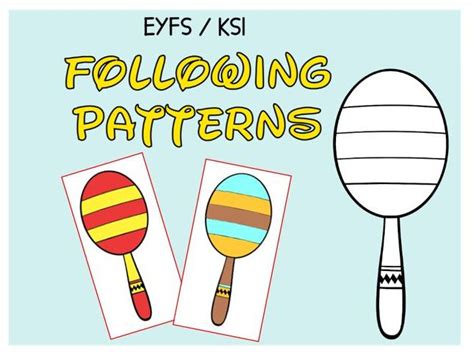 Following Patterns Eyfs Ks1 Teaching Resources