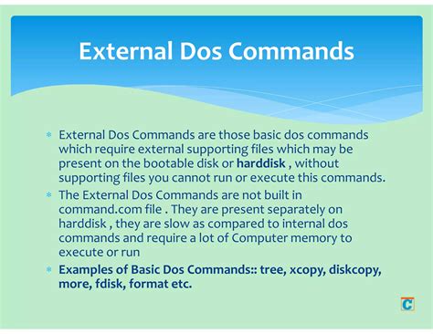 welcome to dos commands pdf