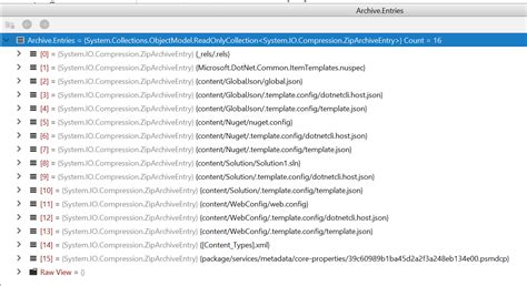 Can Not Expand Templates From A Regular Zip Archive Issue Dotnet Templating Github