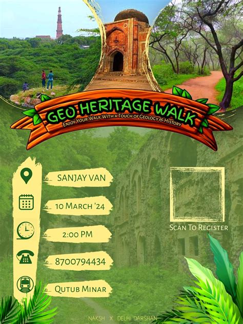 New Poster Design For The Project Delhi Darshan Vishal Narware