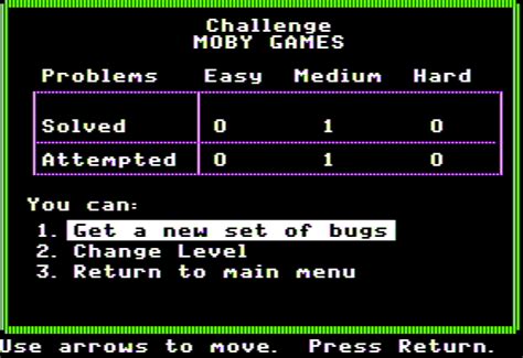 Download Invisible Bugs Apple II My Abandonware