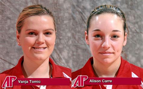 Austin Peay Lady Govs Tennis Vanja Tomic And Alison Carre Named First