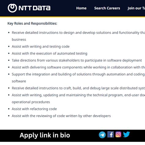 Ntt Data Recruitment 2024 For Associate Software Development Engineer