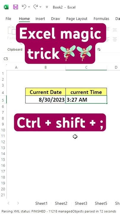 Excel Magic Excel Tricks Tutorial Shorts Youtube
