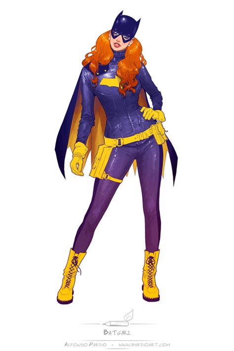 Batgirl Redesign By Pardoart On Deviantart