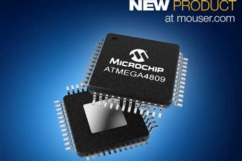 microchip s atmega4809 8 bit mcu now at mouser