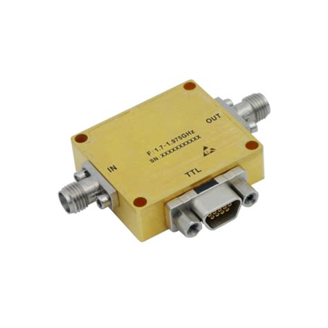 Voltage Control Phase Shifter 17ghz 1975ghz Odp0601700197a Rfecho