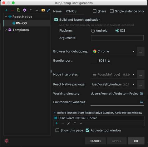 Not Works Well React Native Run Ios Or React Native Run Android