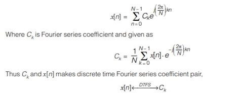 Discrete Time Fourier Series Signals Systems