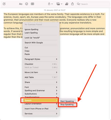 How To Have Your Computer Read Aloud Text That You Have Selected In