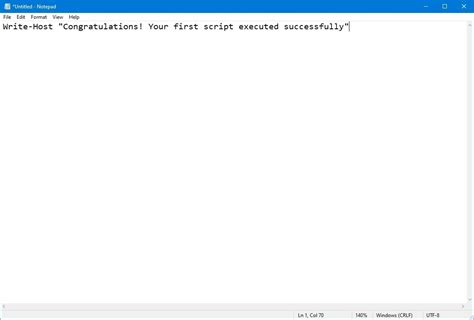 How To Create And Run A PowerShell Script File On Windows 10 Windows Central