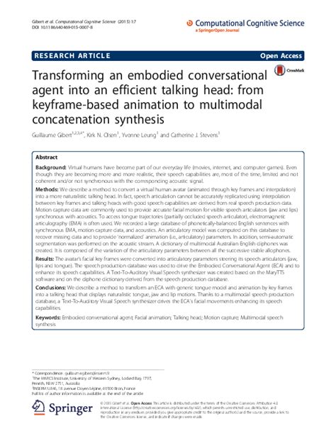 pdf transforming an embodied conversational agent into an efficient