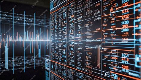 premium photo analyze and visualize complex information on a virtual
