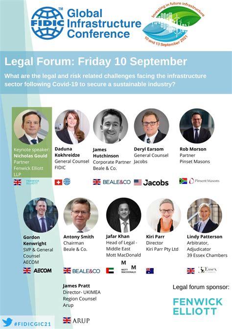 Fidic International Federation Of Consulting Engineers On Linkedin Conference Globalgoals