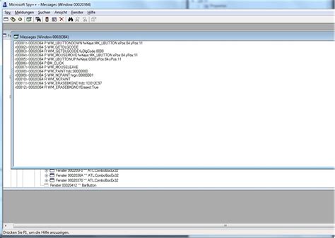 c sending click with user32 dll messages appear in spy but button