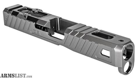 ARMSLIST For Sale ZEV Technologies Glock Gen Omen Slide W Trijicon RMR Cut Gray PVD