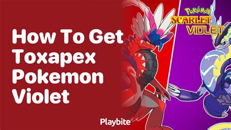 How To Get Toxapex In Pokemon Violet Playbite