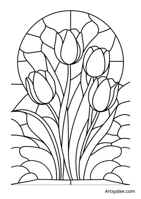 40 Free Printable Stained Glass Patterns Beautiful Designs For Your
