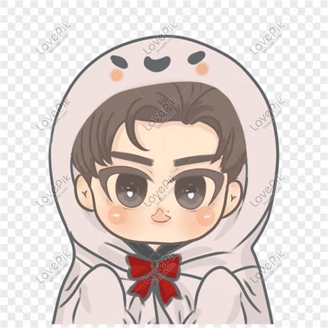 할로윈 귀여운 유령 만화 그려진 손 Png 일러스트 무료 다운로드 Lovepik