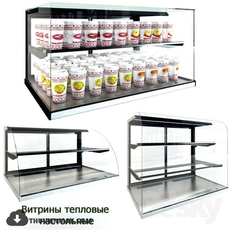 Glass Display Cabinet 3d Model High Quality 3d Model