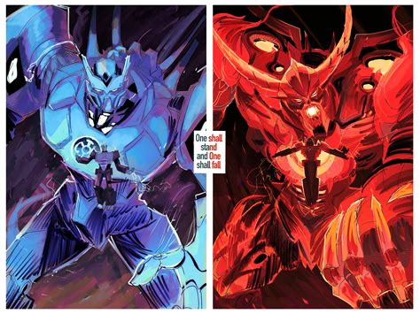 Primusibi Blue Lantern Megatron Optimus Prime Primus Transformers