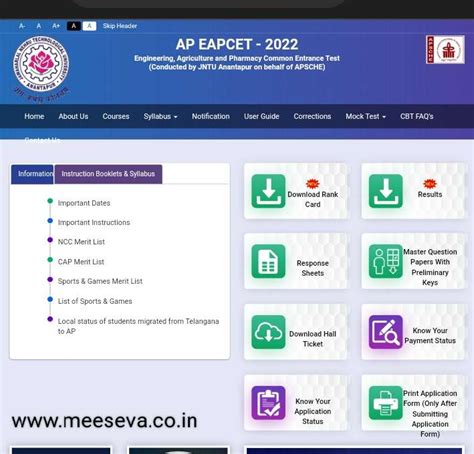 Ap Eapcet Official Notification 2024 And Online Apply