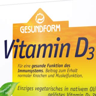 Vitamin D3 - Hype oder Hope? - Gesundform