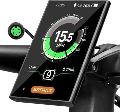 Bafang 3 5in Ebike Display Pedal Assist Levels