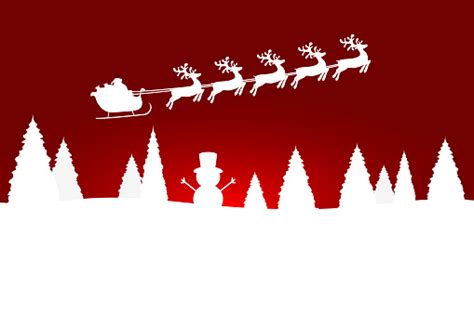 크리스마스 트리와 숲에서 순록 팀과 함께 비행산타 클로스 계절에 대한 스톡 벡터 아트 및 기타 이미지 계절 공휴일 나무 Istock