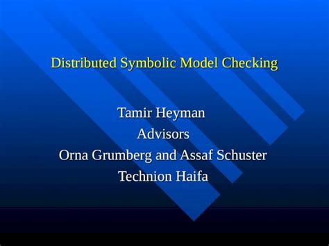 ppt distributed symbolic model checking dokumen tips