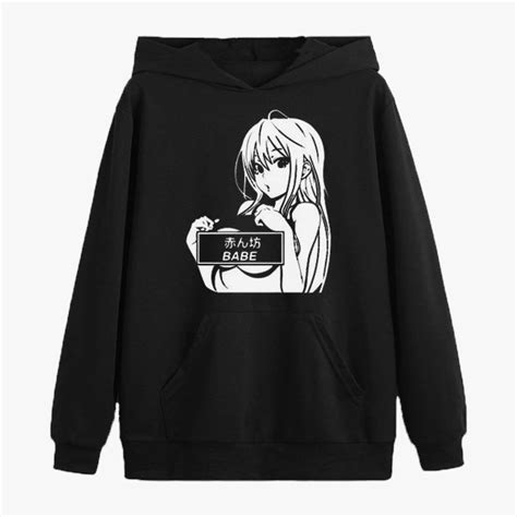 قیمت و مشخصات هودی دخترانه مدل انیمه ای فانتزی گنگ زیراکو