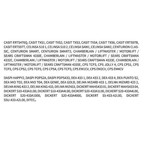 รโมทประตรว Copy remote 433 MHz 280 868 MHz Rolling code ใชงานไดกบ BSM และยหออนๆ ลด