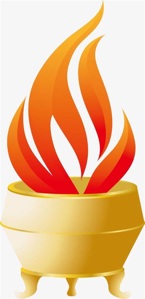 Burning Torch Vector Descarga Gratuita En Png Y Vector