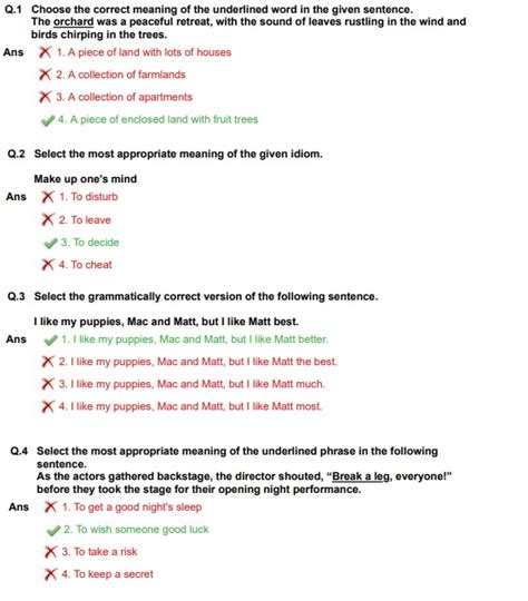 Ssc Chsl 2023 Tier 1 Exam Paper Held On 03 Aug 2023 Shift 4 Ssc Portal Ssc Cgl Chsl Mts
