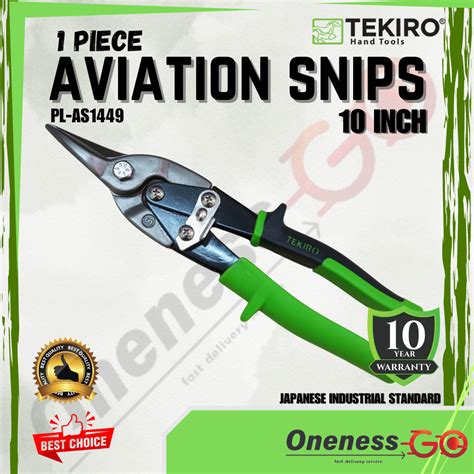 Tekiro Aviation Snips 10 Inch 1 Pc Pl As1449 10 Aviation Snips Shopee Malaysia
