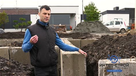 Устройство цокольной части дома из фундаментных сплошных блоков Youtube