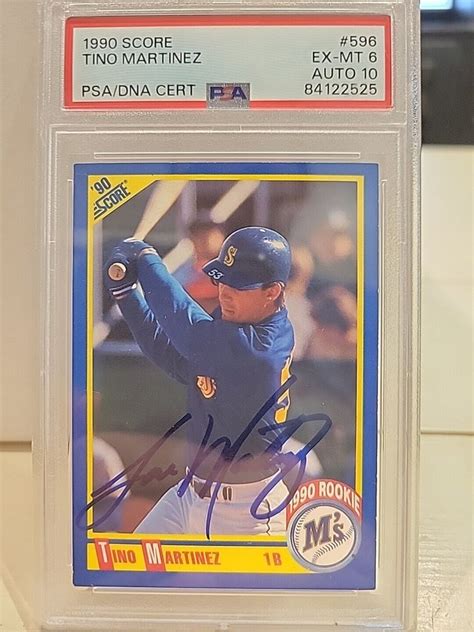 Auction Prices Realized Baseball Cards 1990 Score Tino Martinez