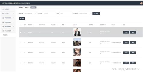 php vue mysql laravel基于百度ai的课堂人脸识别签到appnodejs 计算机毕业设计 php 进行人脸识别签到 csdn博客
