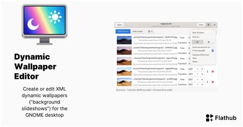Install Dynamic Wallpaper Editor On Linux Flathub