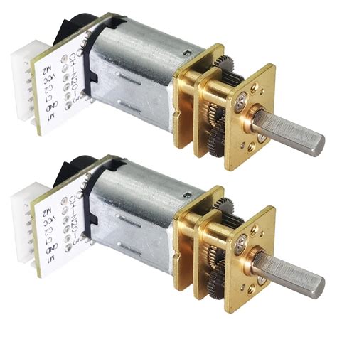 2pcs Dc 12v 50rpm N20 Encoder Motor With Feedback Philippines Ubuy