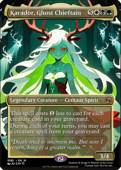 Mtgnexus Karador Ghost Chieftain