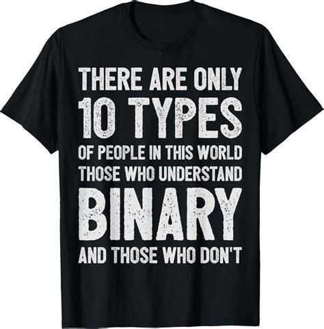Computer Science Binary Code Coding Programming Programmer T Shirt