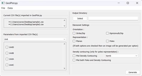 GitHub Corentinpct GeolPlot A Simple Python GUI To Process And Represent Data From FieldMOVE