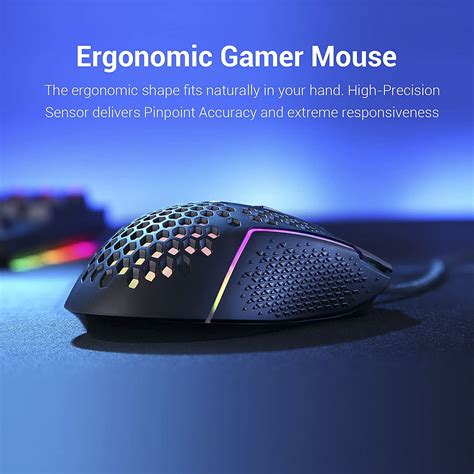 Buy Redragon Reaping Wired Optical Gaming Mouse (12400 DPI, Ergonomic ...